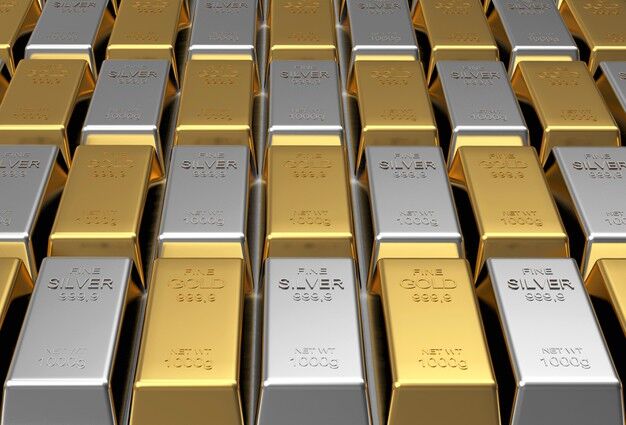 Gold, silver gain on strong global trends