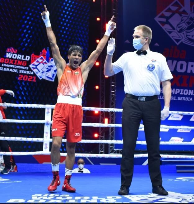 World Boxing: Akash takes on Kazakh boxer in semis, aims for spot in ...
