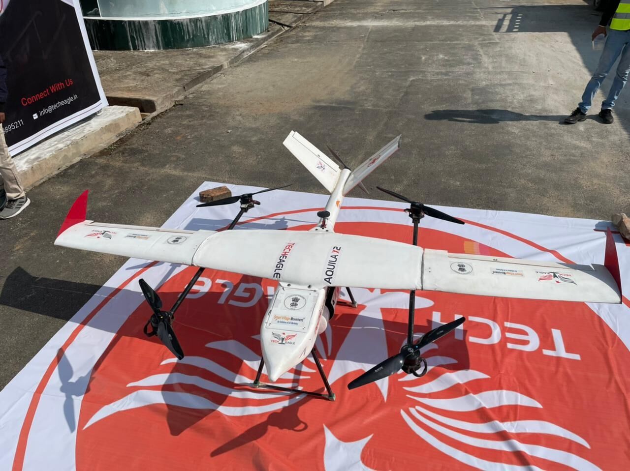 TechEagle delivers lifesaving drugs via drone in Meghalaya