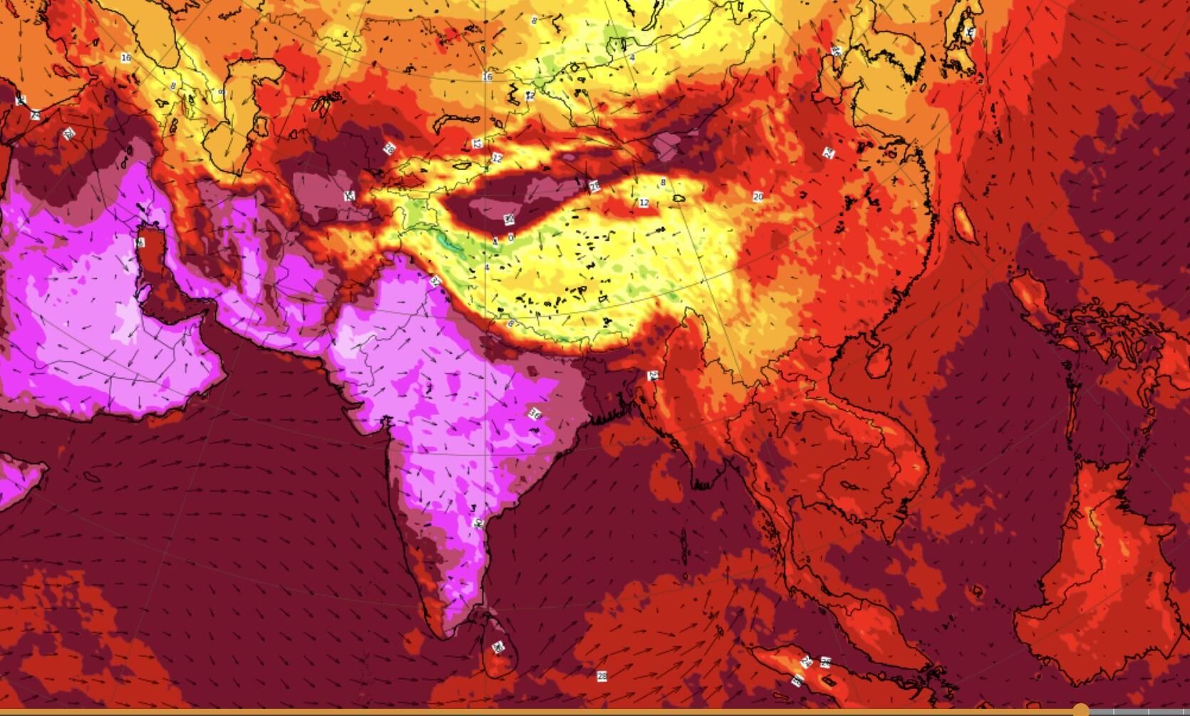 As India reels under heatwaves, several parts recorded hottest April in ...