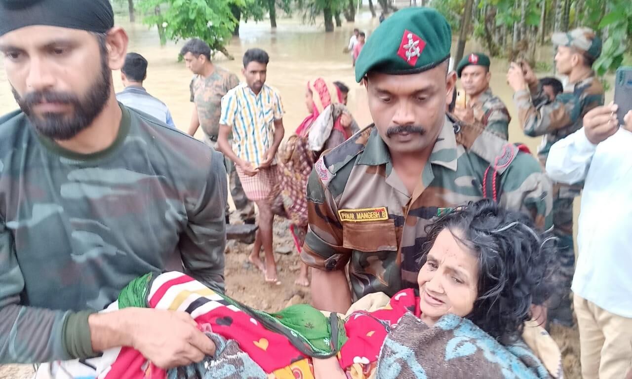 Assam floods: Cachar Administration and Assam Rifles shift people to ...