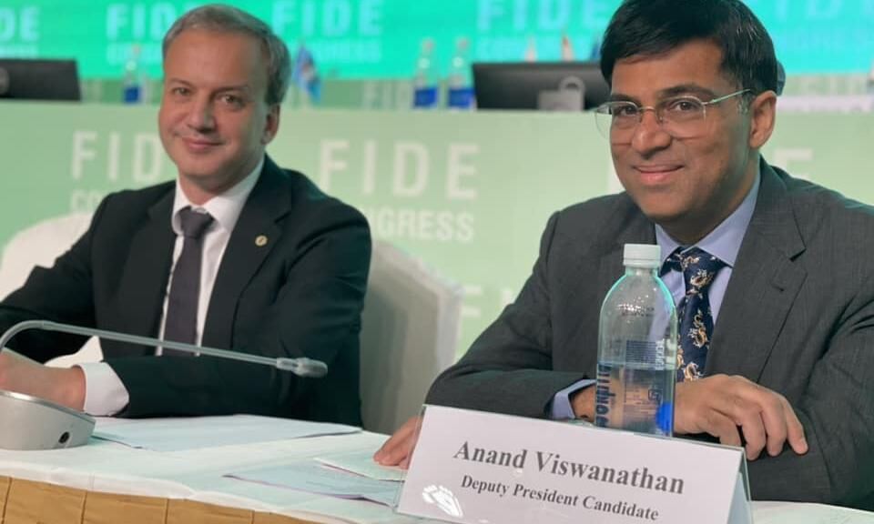 Indian chess legend Anand becomes FIDE deputy president