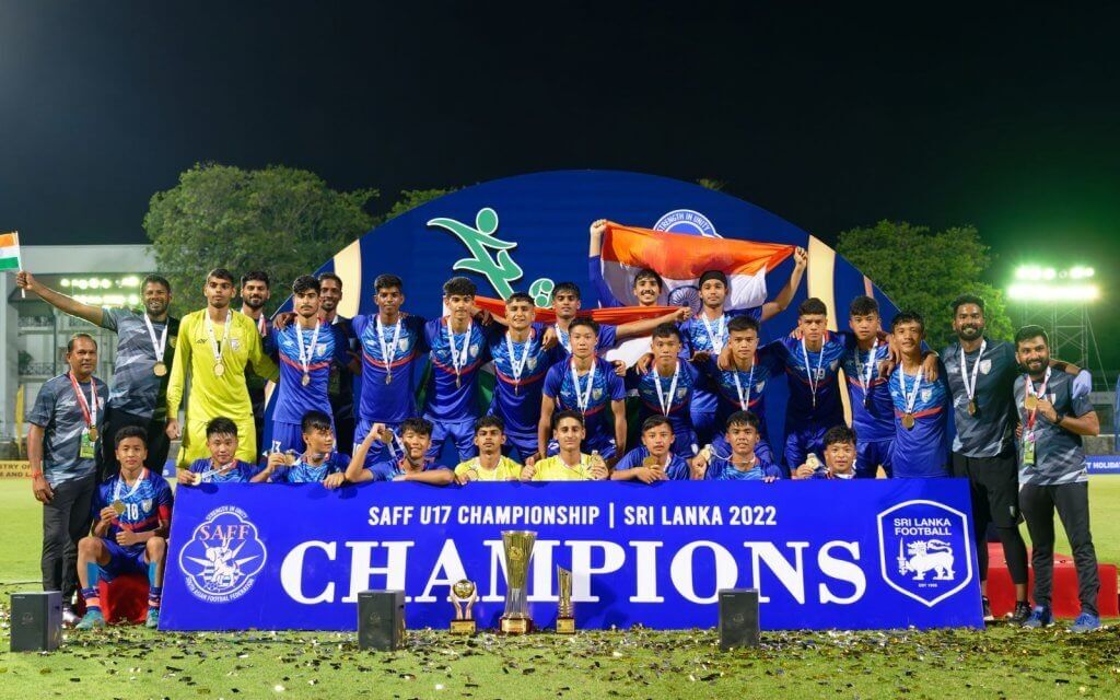 India thrash Nepal 4-0 to lift SAFF U-17 Championship title