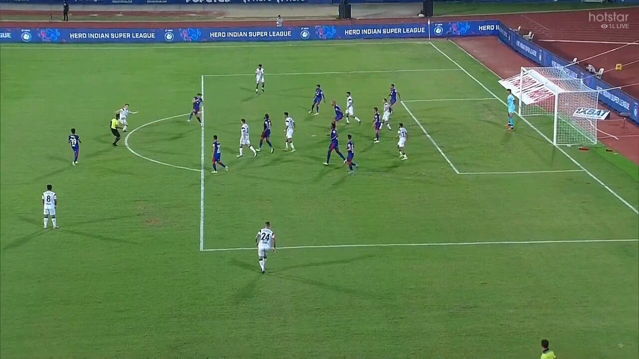 'Robbed points' and Red Card in NEUFC's first game