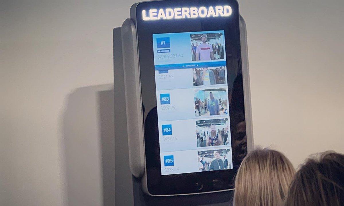 ATM ranks people based on their bank balance