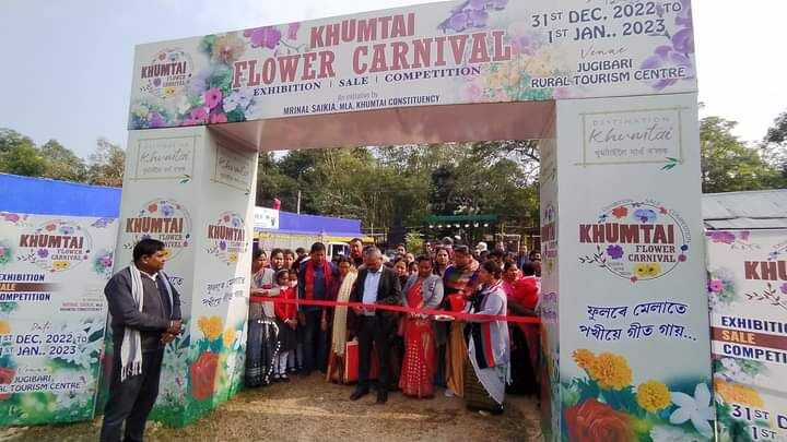 Flower fest in rural Assam draws crowd