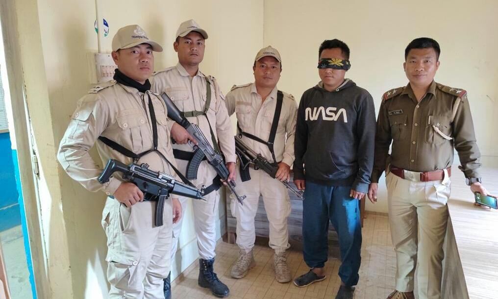 Manipur: Kuki militant involved in extortion activities held