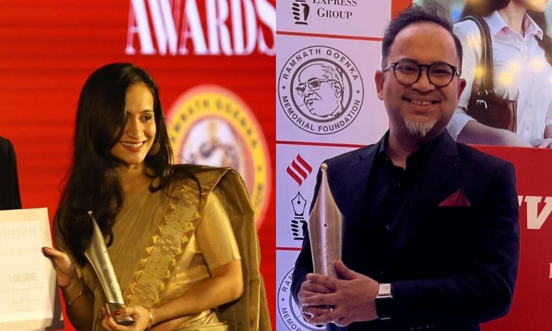 Two NE journos win Ramnath Goenka Awards for Excellence in Journalism