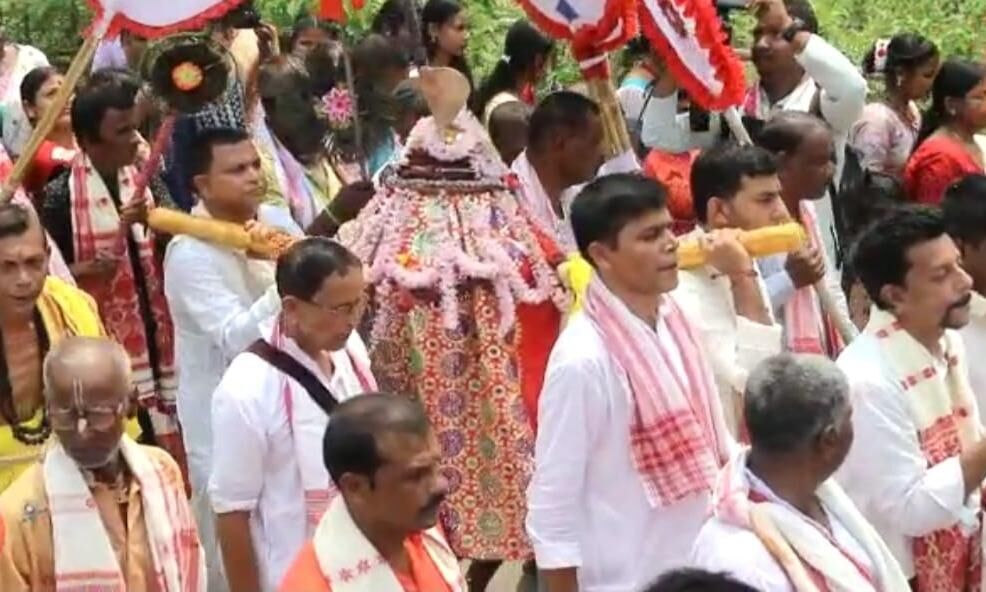 339-year-old 'Gosai Phurua' festival held at Guptakashi in Biswanath ...