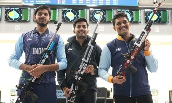 Asian Games 2023: Indian men's shooting team clinches 7th gold medal
