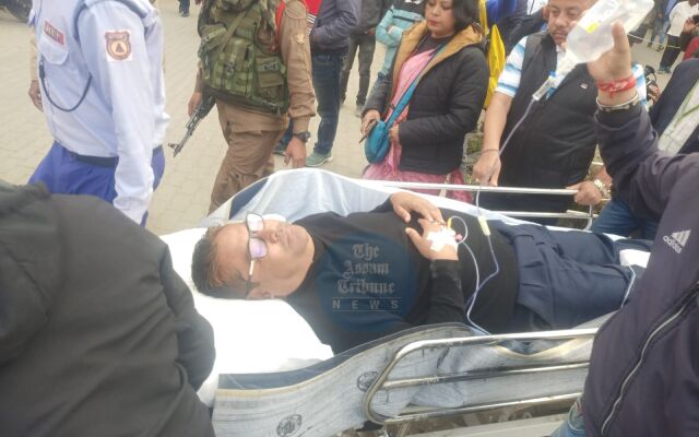 MP Topon Kumar Gogoi admitted to JMCH