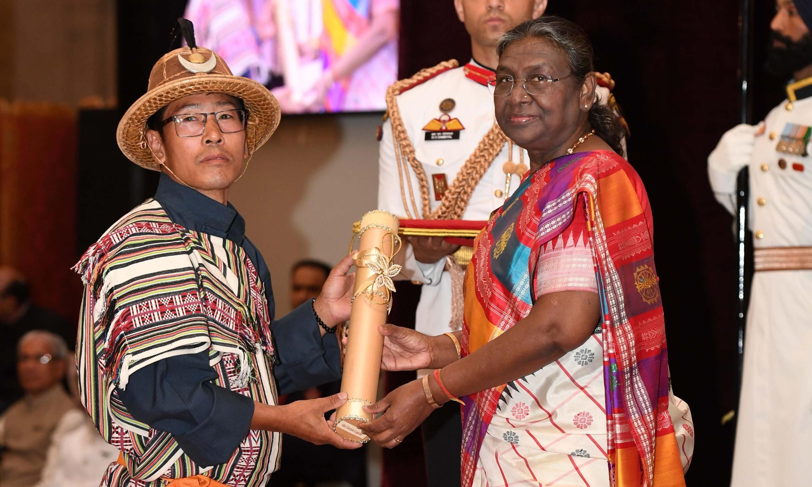 Sikkim’s Jorden Lepcha conferred with Padma Shri for artistic excellence