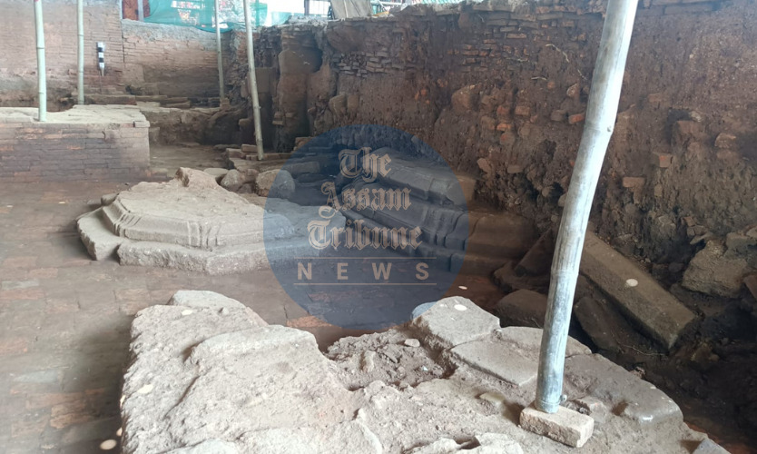 Sonitpur: Ancient stone artefacts discovered at Gupteshwar Temple in Singri
