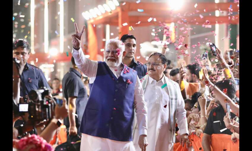 PM Modi unanimously elected as leader of NDA