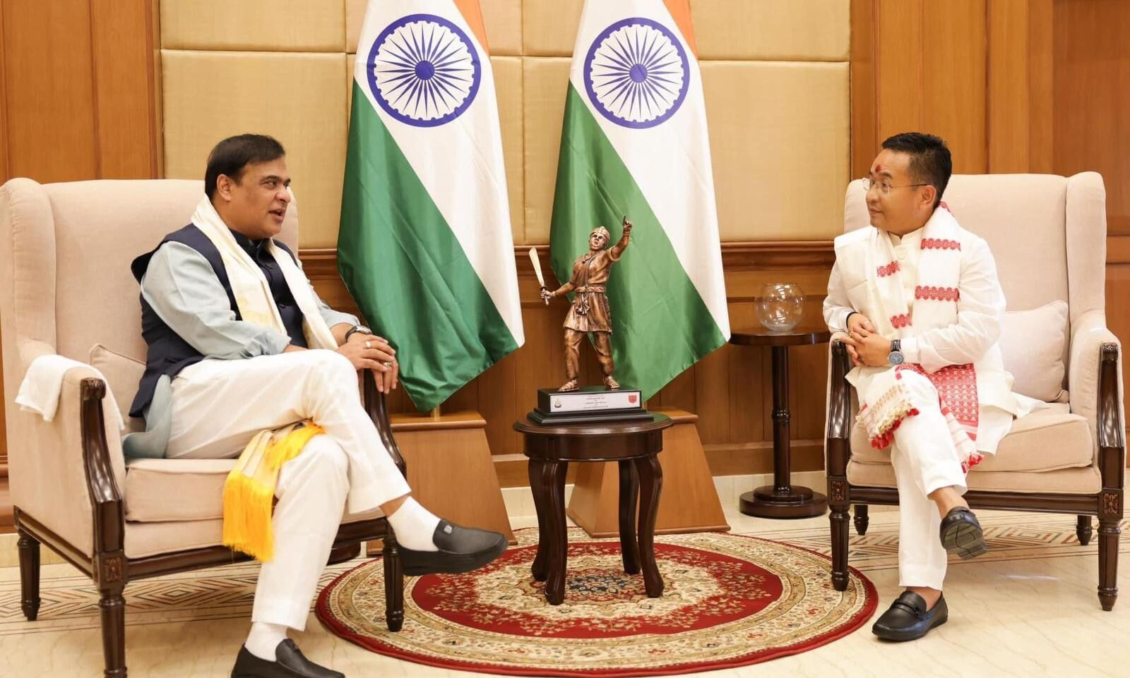 Sikkim & Assam Chief Ministers discuss regional development and cooperation