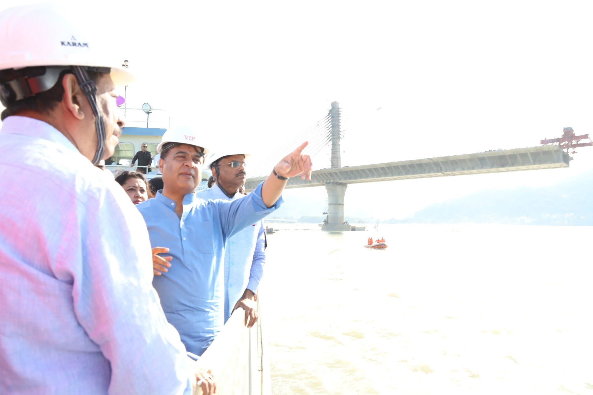 Guwahati-North Guwahati bridge likely to open by Durga Puja 2025, to ...