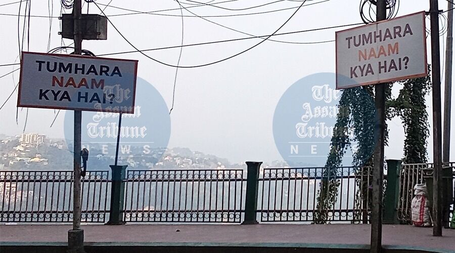 'Tumhara Naam Kya Hai?' posters confound Aizawl, draw municipal ...