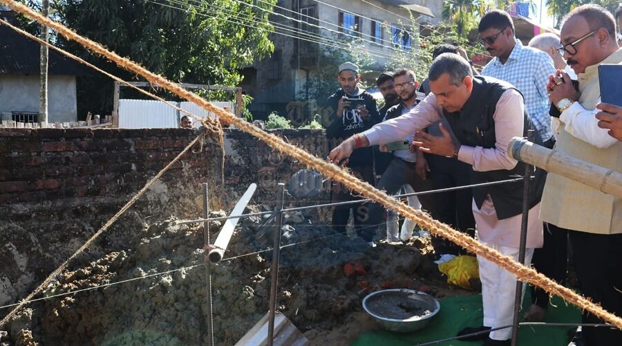 Lakhipur education gets boost as Minister Rai lays foundation for ₹7 Cr ...