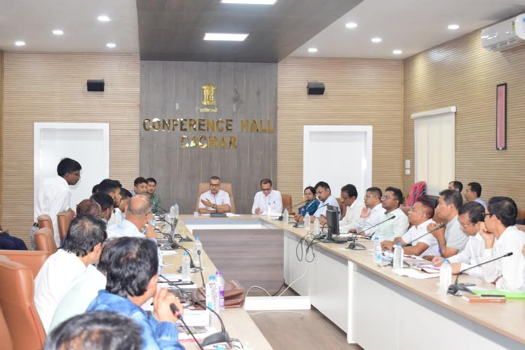 Minister Kaushik Rai chairs high level meeting in Silchar to review ...