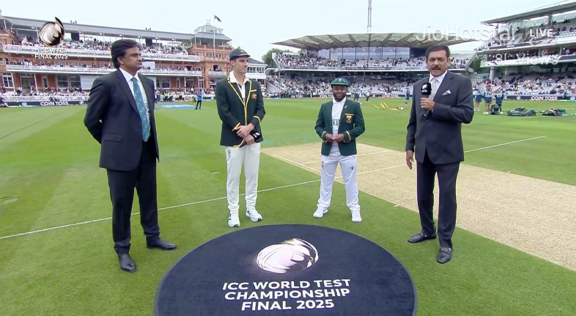 WTC Final: South Africa win toss and elect to bowl first against Australia