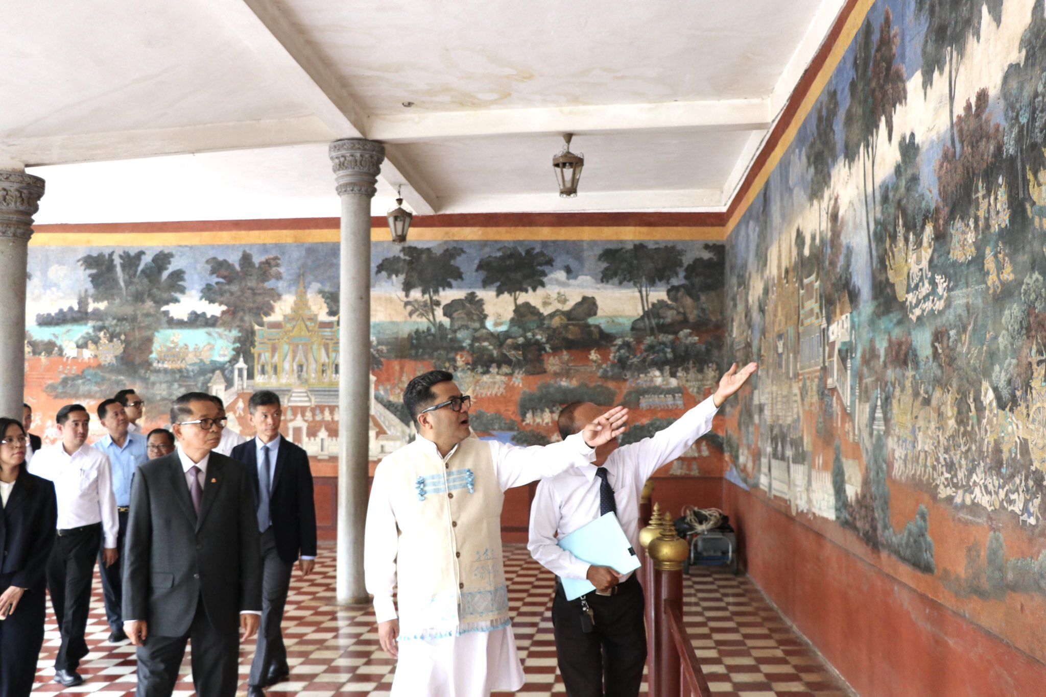 MoS Margherita in Cambodia, hails ASI's initiative to restore Ramayan ...