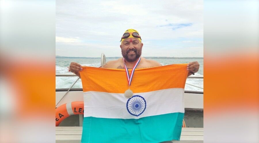 Elvis Hazarika becomes first Assamese to swim English Channel in relay mode