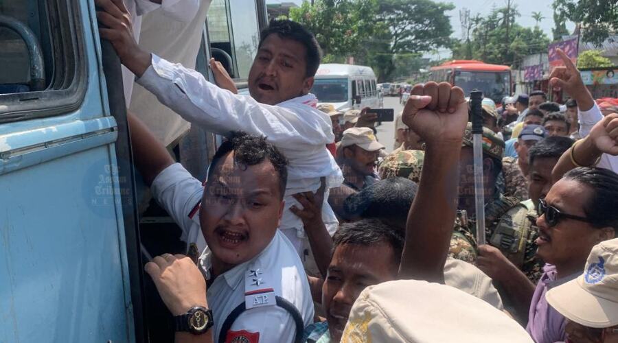 Zilla parishad quota row: Mixed response to ATASU bandh in Sivasagar ...