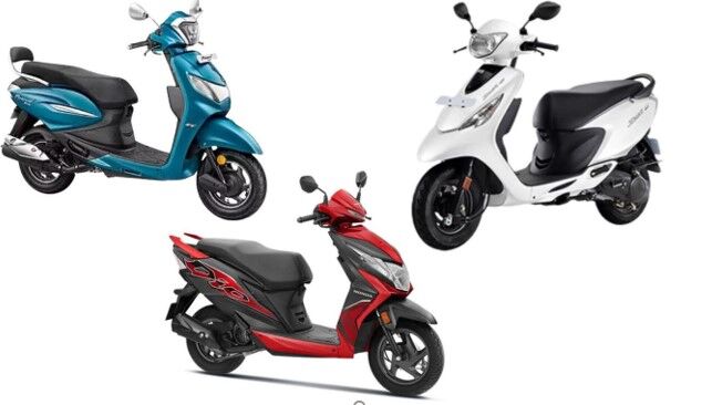 Comparing Honda Dio, TVS Scooty Zest & Hero Pleasure+ in the 110 cc Segment