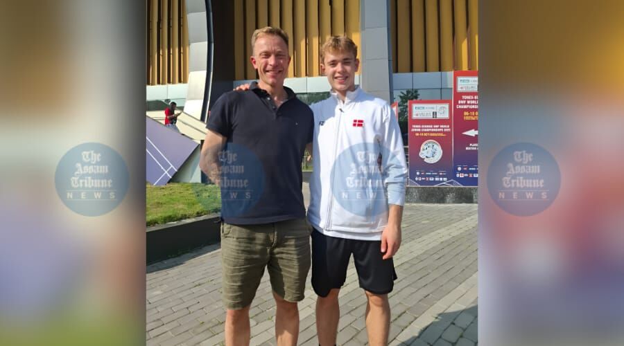 Legacy in motion: Peter Rasmussen watches son shine at BWF World ...