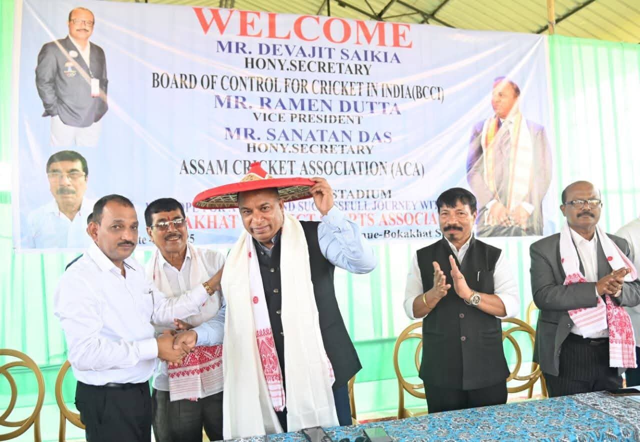 Bokakhat likely to get 10,000–15,000 capacity stadium under BCCI–ACA ...